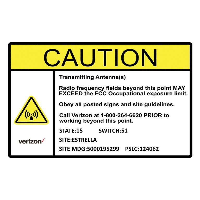 Caution Sign 12″x8″ – Upright Sign